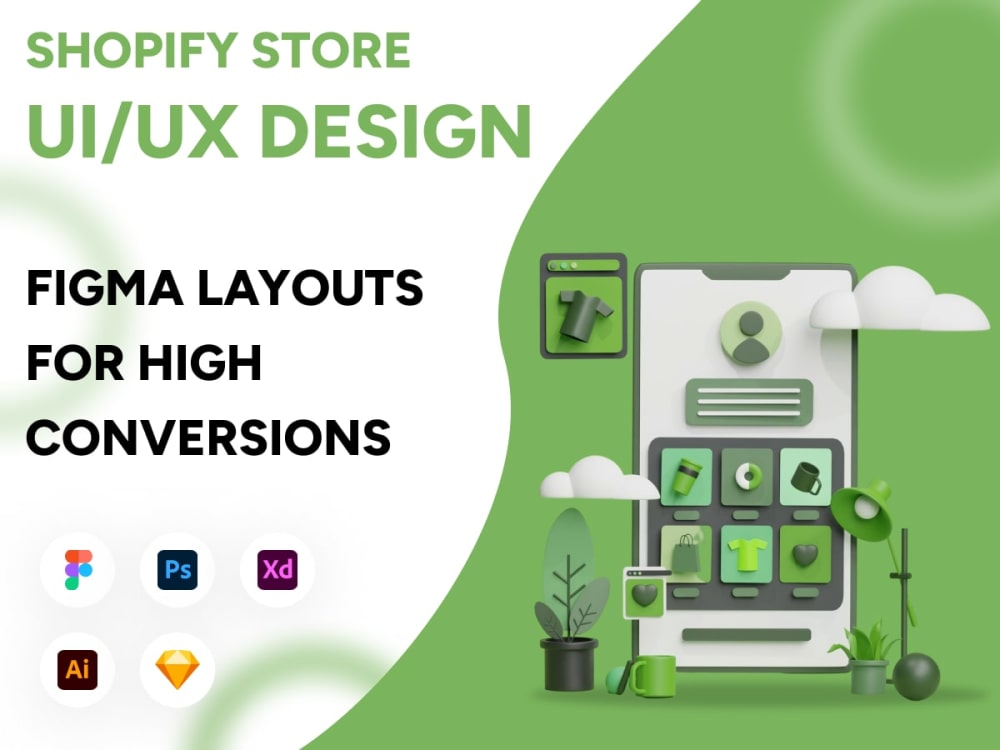 Shopify Store UI/UX Design – Figma Layouts for High Conversions | Upwork