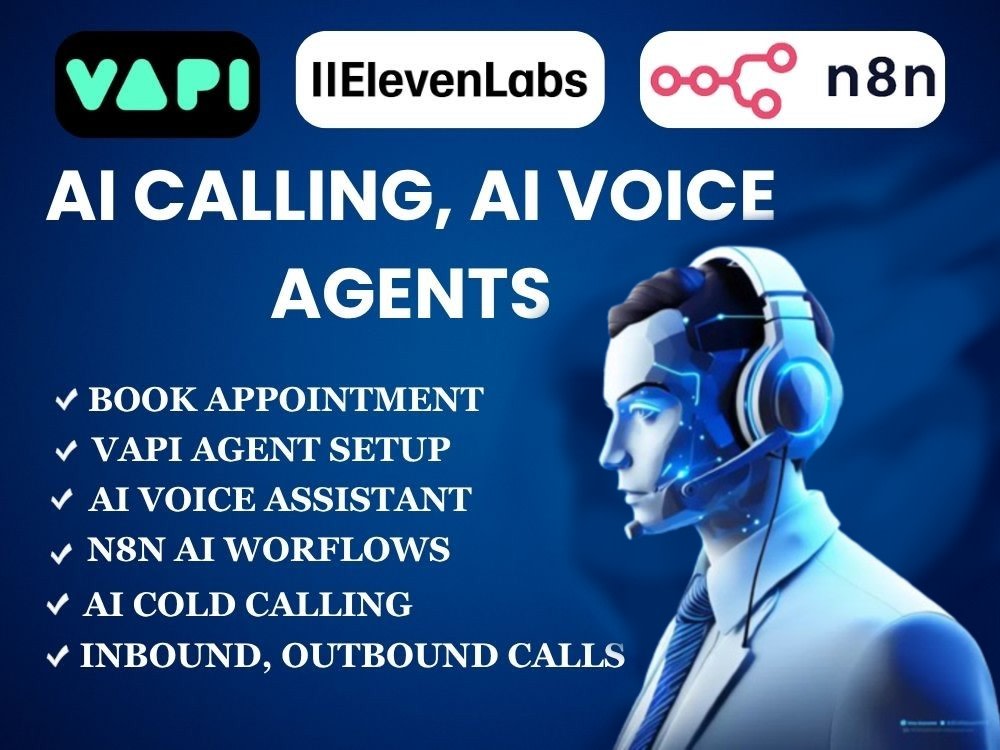 AI Voice Agent| AI Agent| AI Cold Calling Agent| n8n AI Agent using ...
