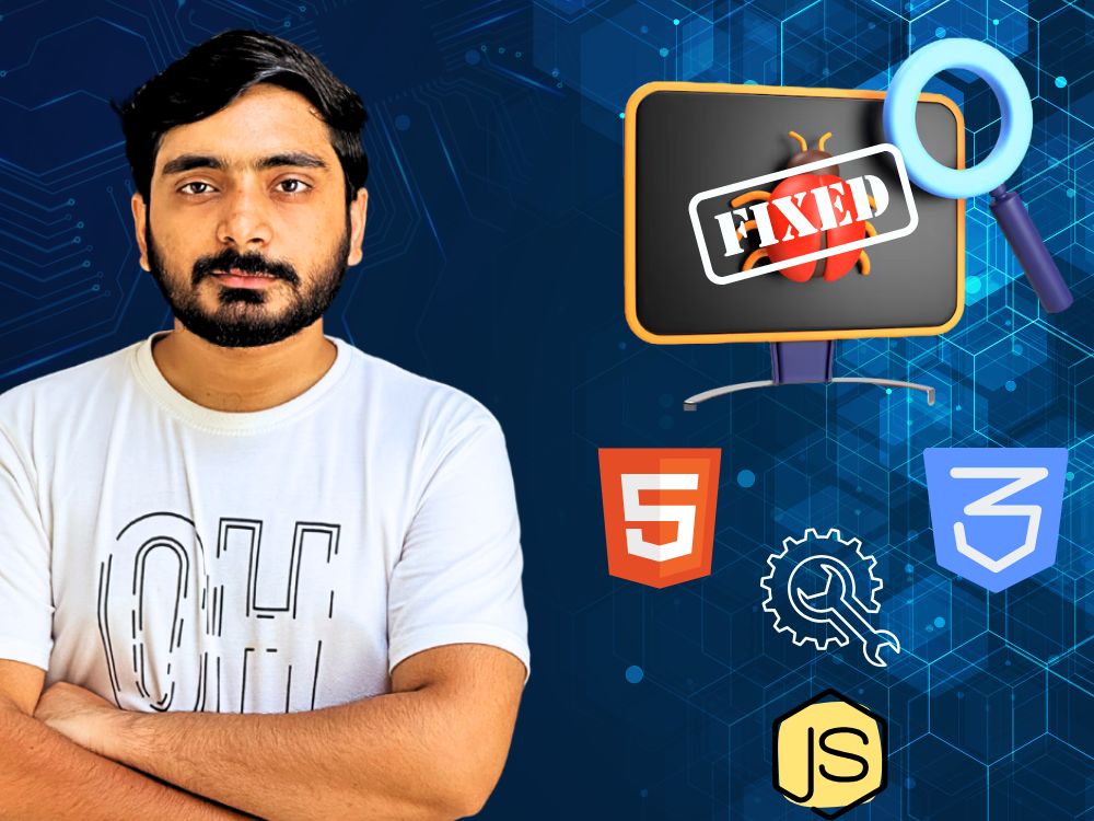 Fix HTML, CSS, and JavaScript Bugs on Your Website | Upwork