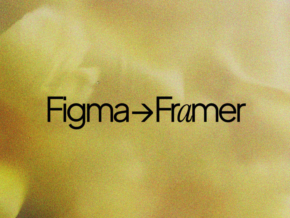 Framer Development (Figma → Framer) | Upwork