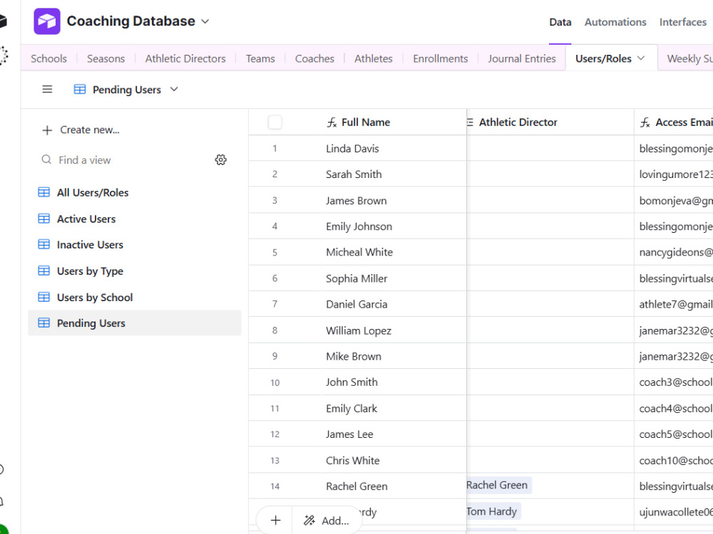Custom Airtable CRM Build with Automations & Dashboards | Upwork