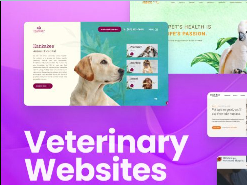 A custom Veterinary Doctor and Pet Clinic Website Development | Upwork