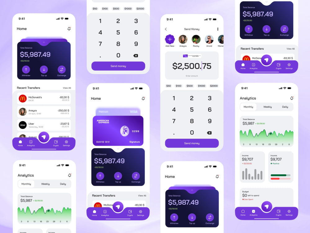 Modern and user-friendly UI UX design for web and mobile apps | Upwork