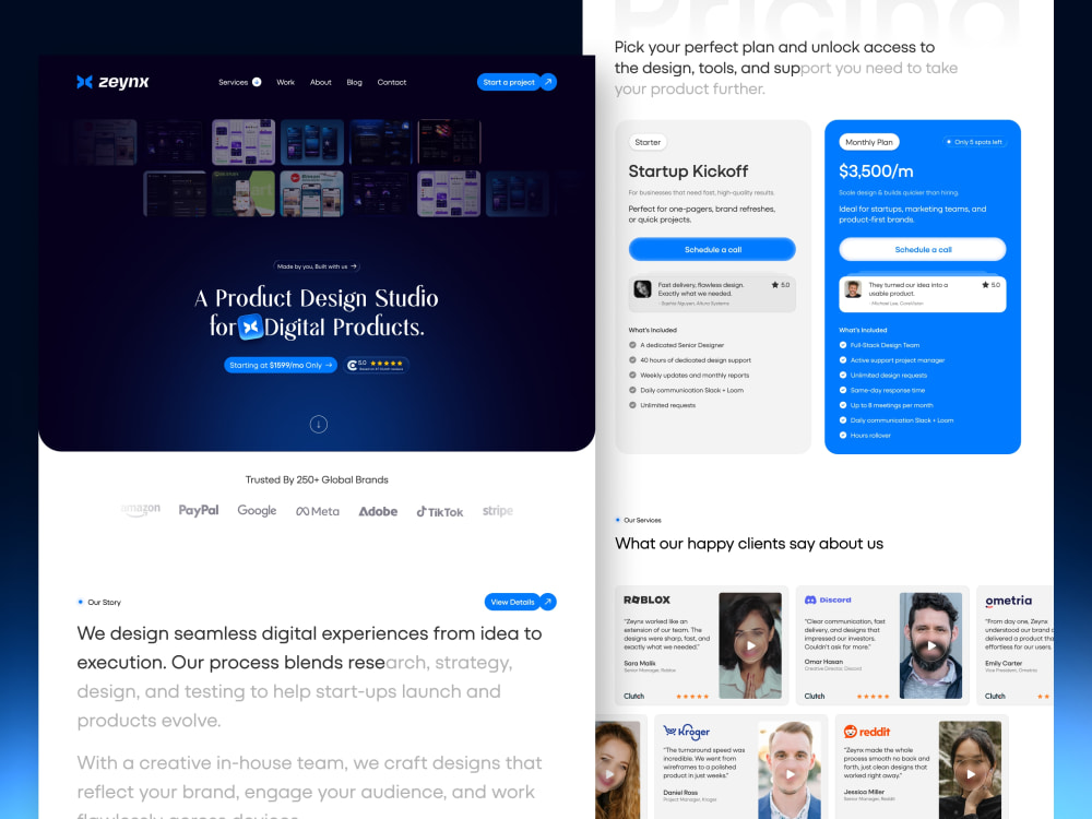 Modern and user-friendly UI UX design for web and mobile apps | Upwork