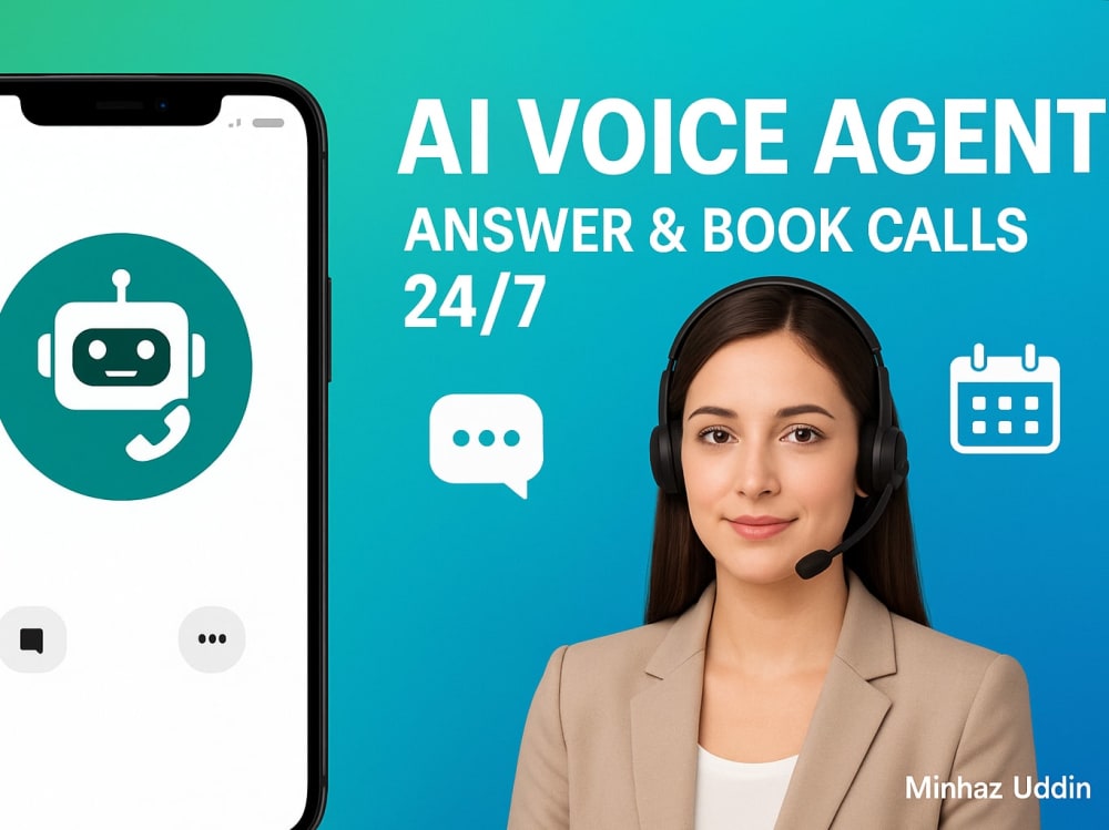 AI Voice Calling Agent to Answer Calls, Handle FAQs & Book Appointments ...