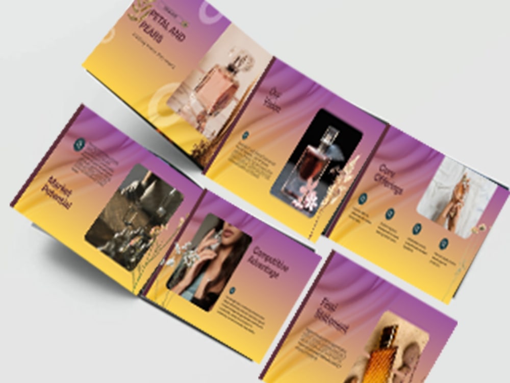 "Professional Perfume Line Sheet & Product Catalog Design | Upwork