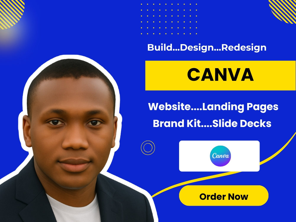 Canva website, canva landing page, canva editable template, canva brand ...
