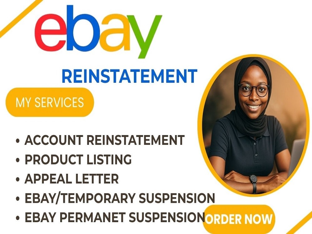 Professional eBay Account Reinstatement & Appeal Support | Upwork