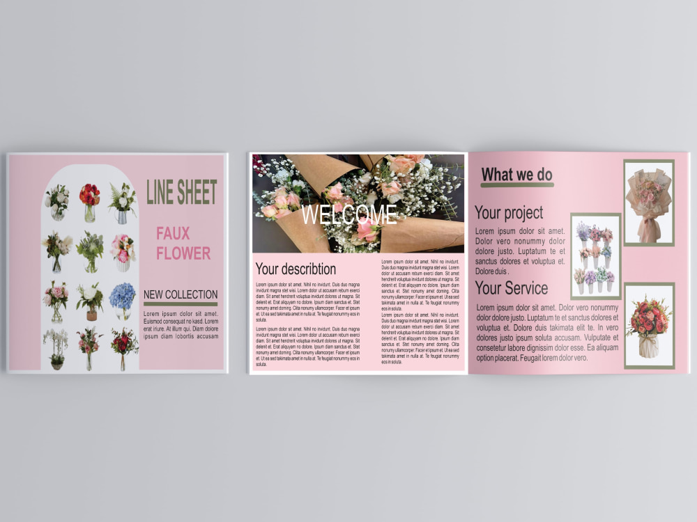 Product Line Sheet Design for Brands & Businesses | Upwork