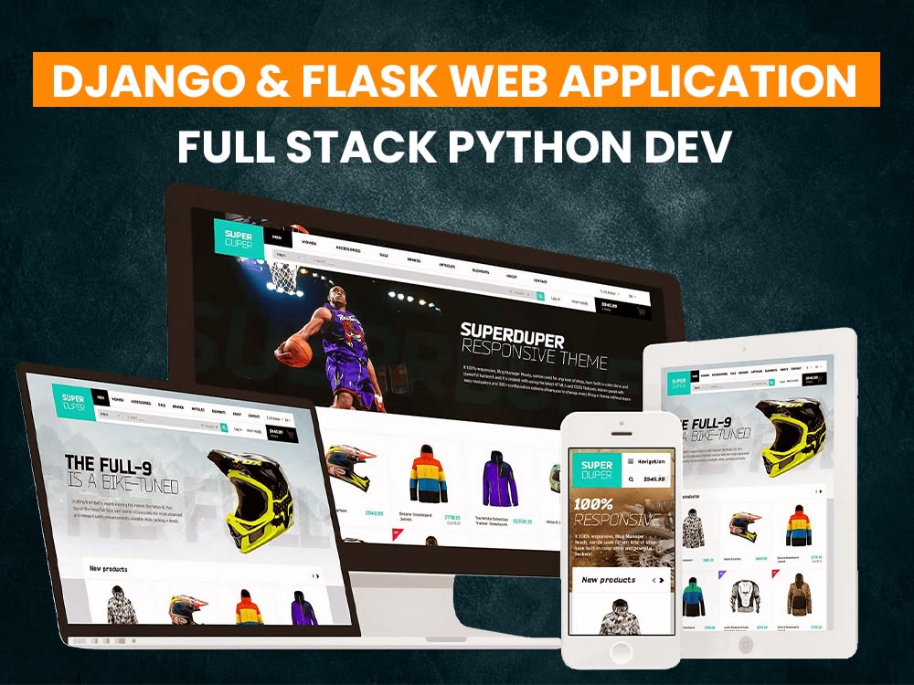 Django & Flask Web Application | Full Stack Python Dev | Upwork