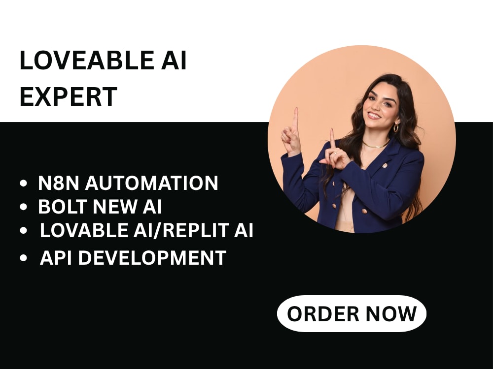 Fix lovable n8n ai website dev, loveable ai made com SEO, lovable supabase | Upwork