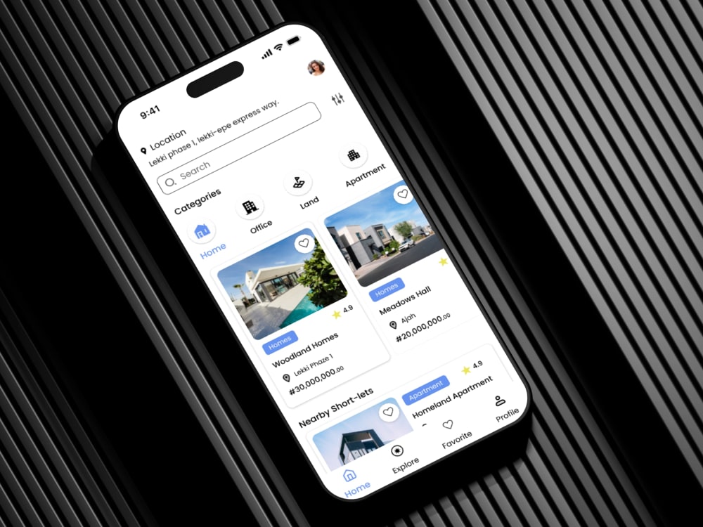Modern Mobile App UI/UX Design in Figma for iOS and Android | Upwork