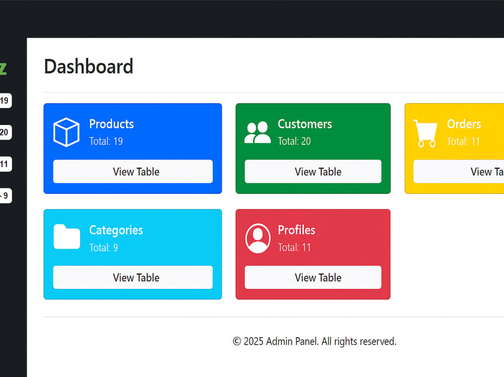 Build a Dynamic Laravel Website with REST API & Admin Panel Dashboard | Upwork