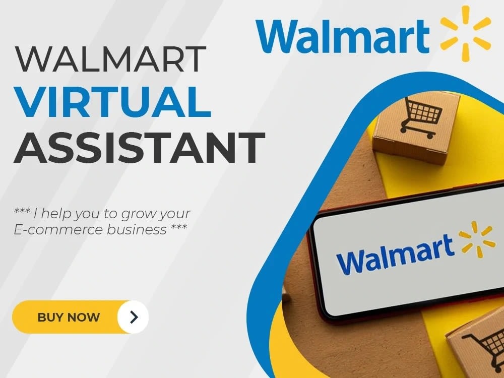 Walmart Virtual Assistant | Expert in FBM, Listings & Store Management ...