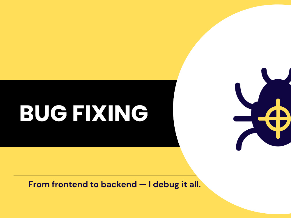 Full-Stack Developer Bug Fixing & Troubleshooting | Fast Error ...