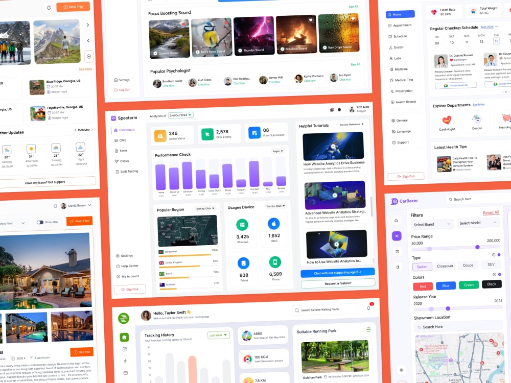 High-Converting Dashboard & Admin Panel UI UX Design for SaaS Web Apps ...