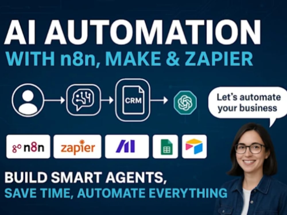 Automate your workflows with a custom n8n ai agent or multi agent systems | Upwork
