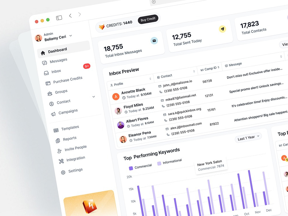 B2B SaaS UX/UI Design for Enterprise Platform | Web App, Dashboard | Upwork