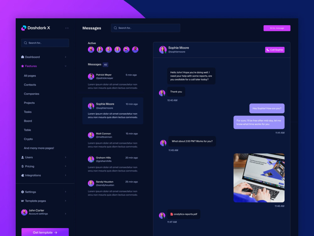 A complete MERN Stack web app with admin dashboard | Upwork