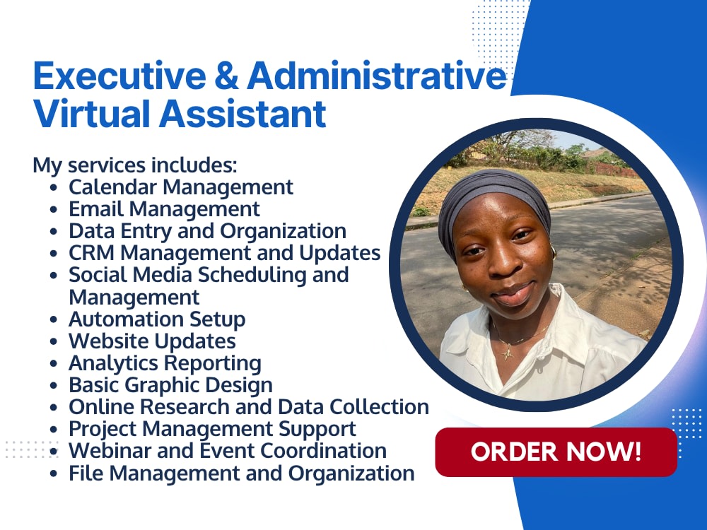 Business Virtual Assistant & Executive Personal Assistant to CEOs and ...