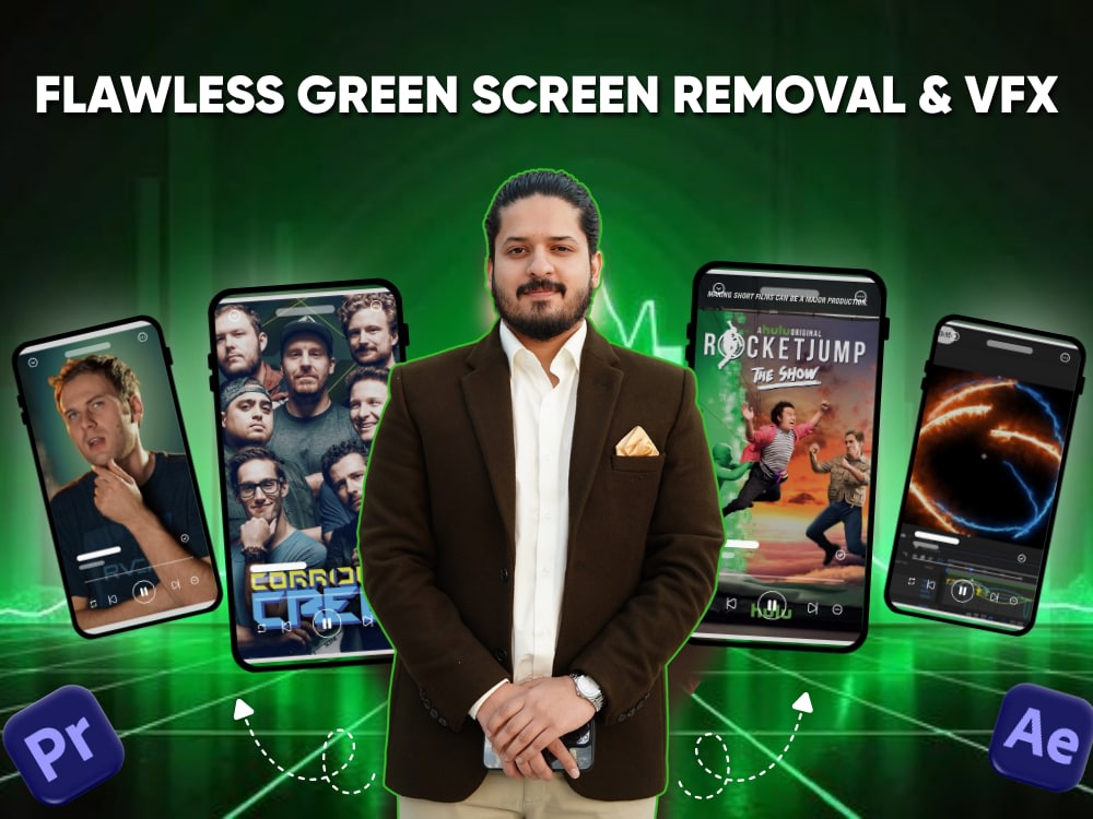 Expert Green Screen Removal & Cinematic VFX for Impactful Visuals | Upwork