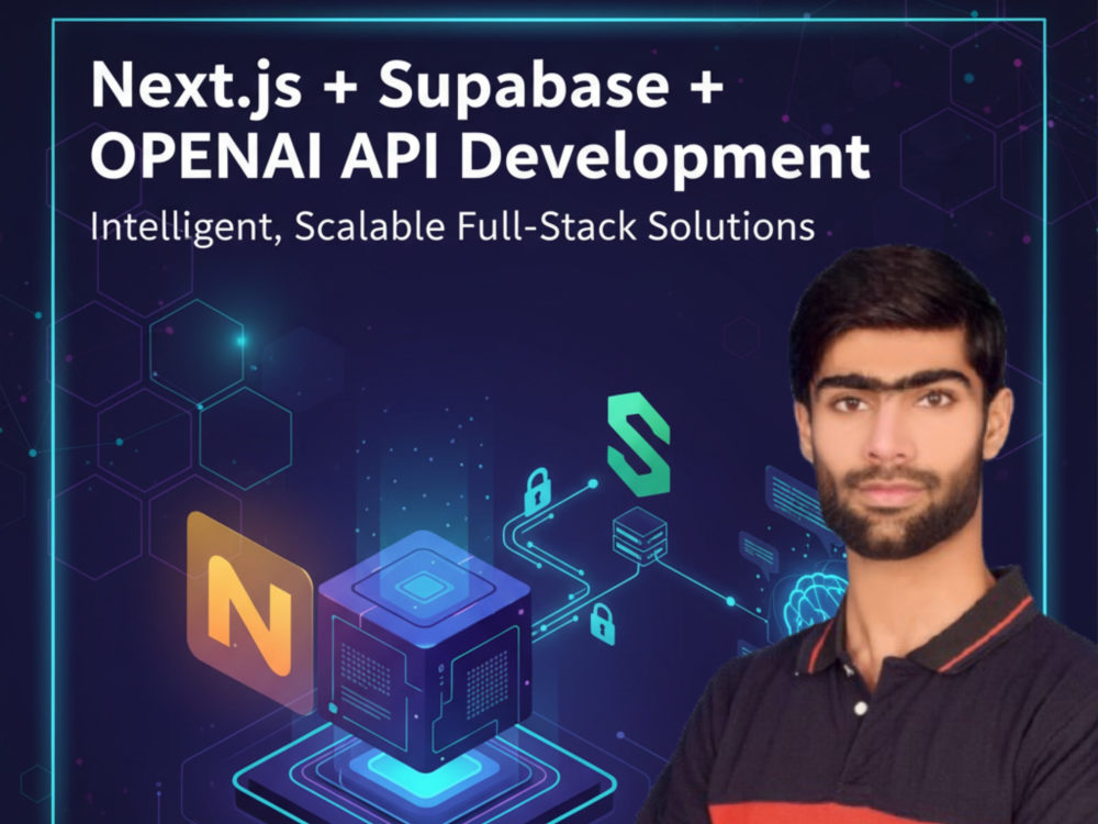 Nextjs with TypeScript | Chatbot | Supabase | Nextjs SaaS Developement | Upwork
