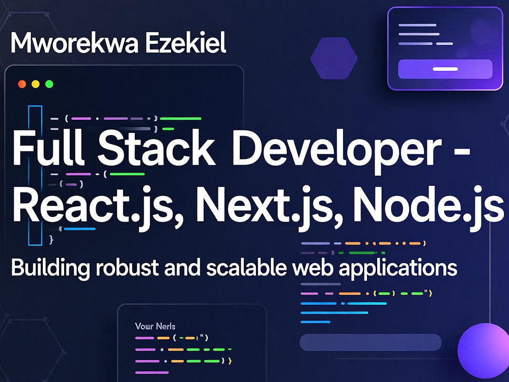 A fully functional React & Node.js web application. | Upwork