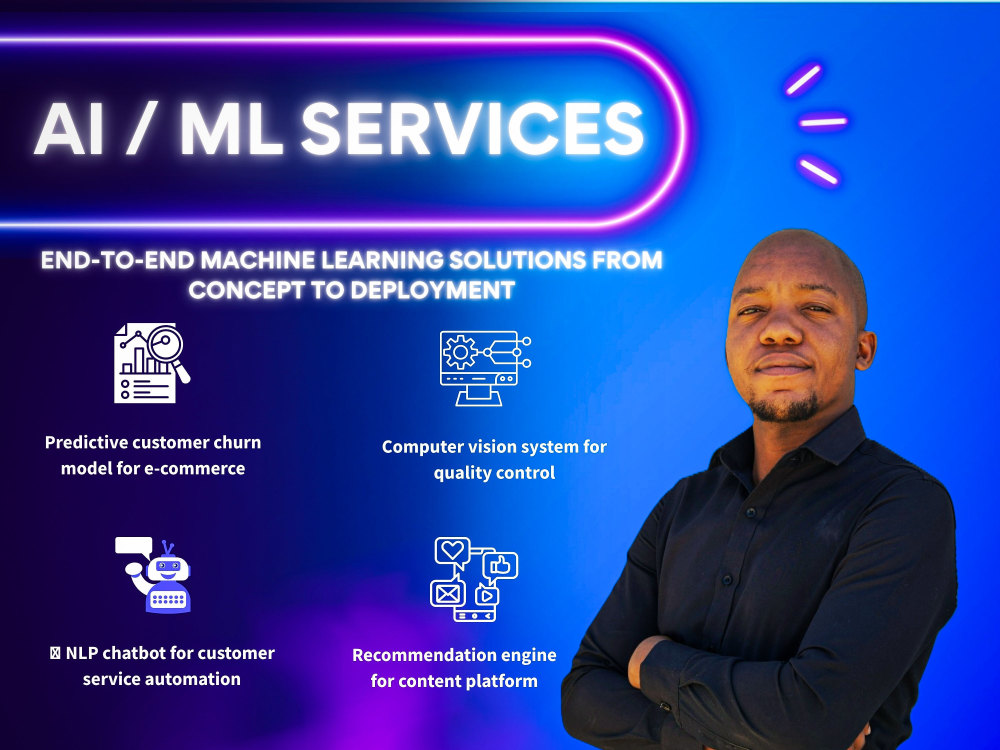 End to End machine learning solution, deployed and ready for use. | Upwork