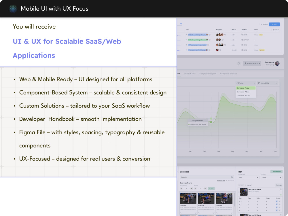 Practical UX and UI for SaaS - Clear, Scalable, and User-Centered Design | Upwork
