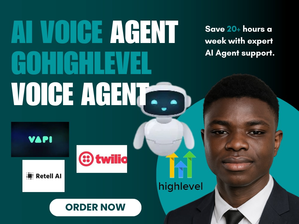 AI Voice Agent | AI Cold Calling Agent | gohighlevel ai agent |n8n AI ...