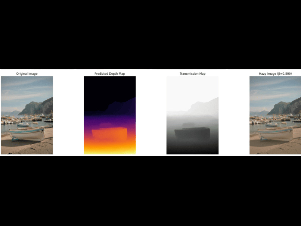 AI-Based Depth-Guided Haze Simulation Using MiDaS and ZoeDepth | Upwork