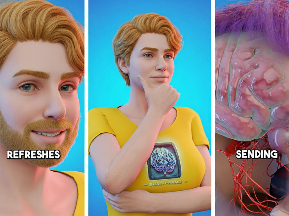 VIRAL Zack D Films Style 3D Animation|YouTube Shorts/Social Media ...