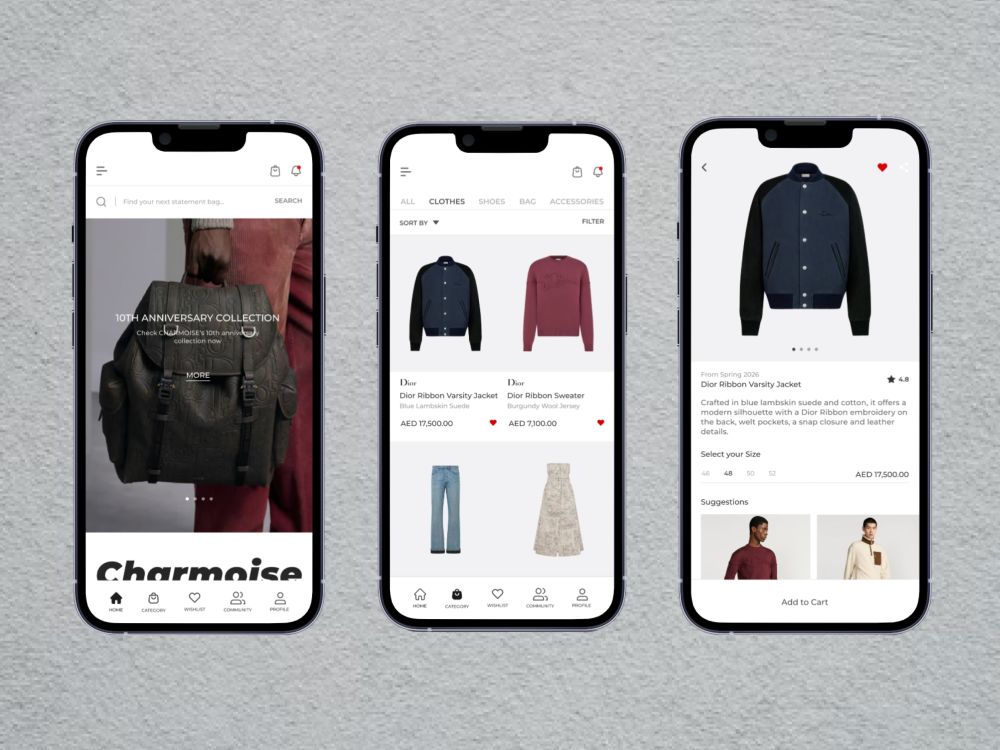 Modern Ecommerce App UI/UX Design — Clean & Functional | Figma | Upwork