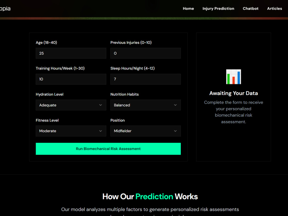 AI-Powered Injury Prediction and Rehabilitation Web App | Upwork