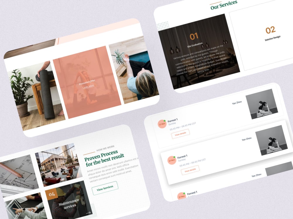 High-fidelity interactive prototype for web or mobile in Figma. | Upwork