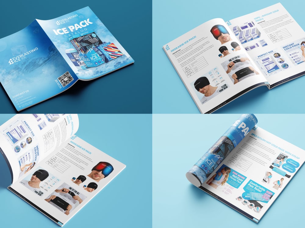 Amazing product catalog, brochure design, lookbook, booklet and ...