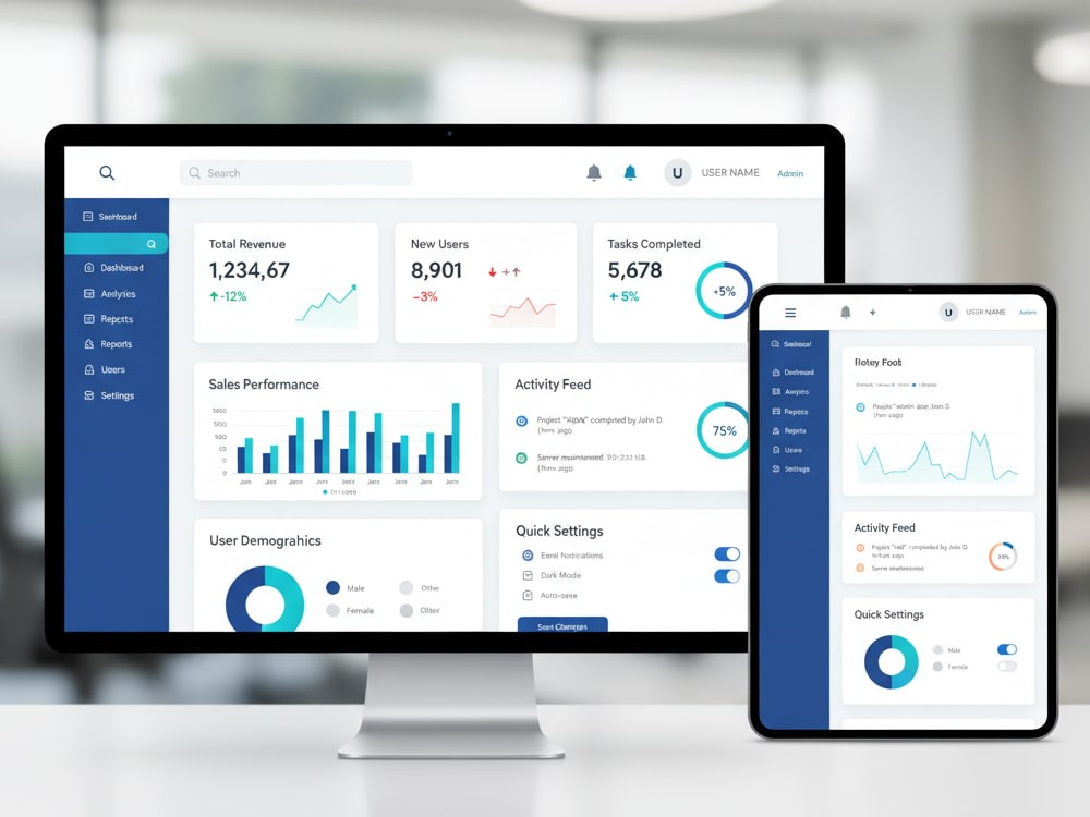A modern full-stack web application using Laravel, React/Next.js, Node ...