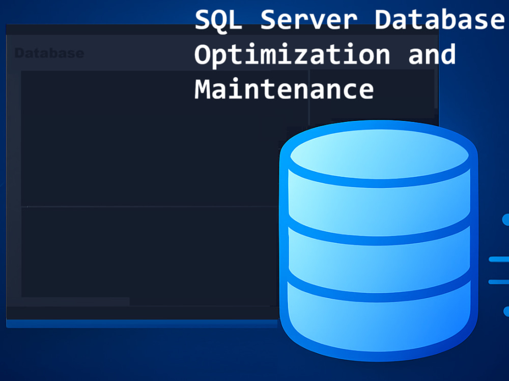 SQL Server Database Optimization and Maintenance | Upwork
