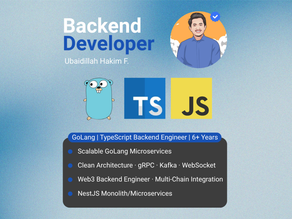 Go (Golang) Microservices Engineer | High-Scale APIs & Architecture | Upwork