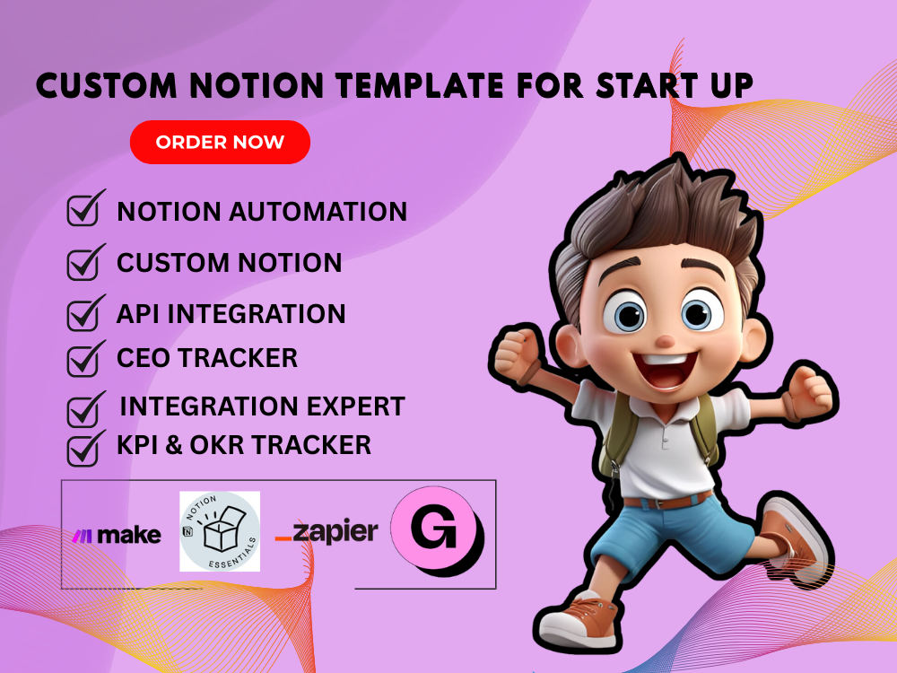 Build custom notion template for notion workspace | Upwork