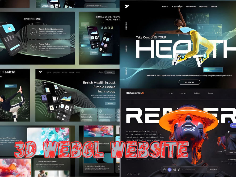 Interactive 3d website 3d product configurator with webgl, threejs, gsap | Upwork