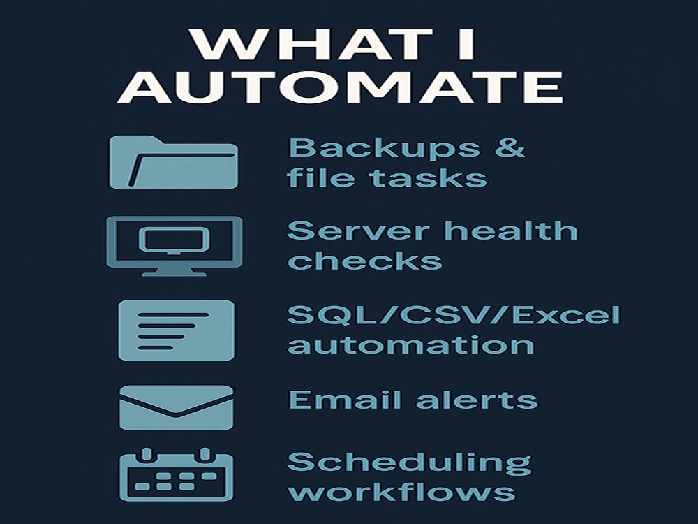 Fast and reliable task automation using Python, PowerShell, or Excel ...