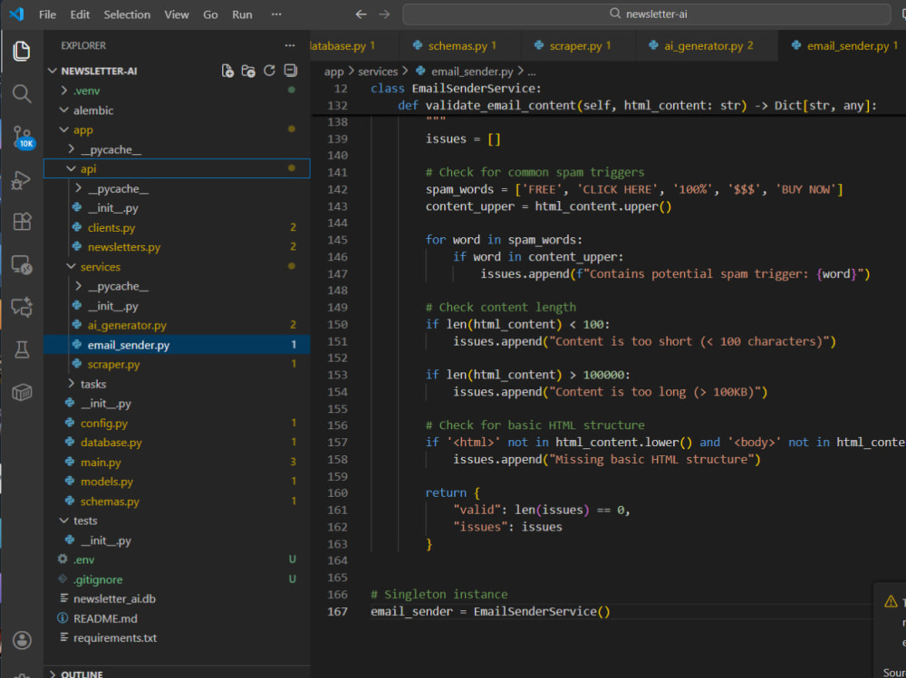"AI Newsletter Generator - Automated Content Creation & Distribution ...