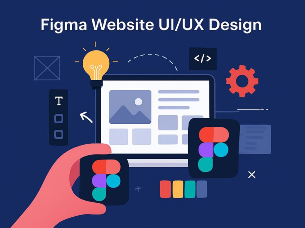 A Figma Website UI/UX Design (Modern, Clean, 5 Screens) | Upwork