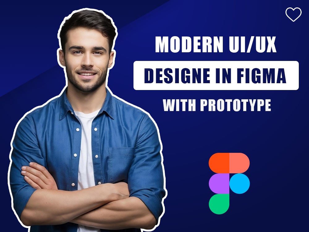 A modern UI/UX design in Figma with prototype | Upwork