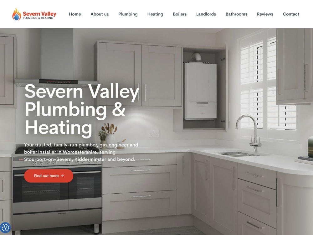 A fully responsive modern 3 page custom built website in HTML / CSS ...