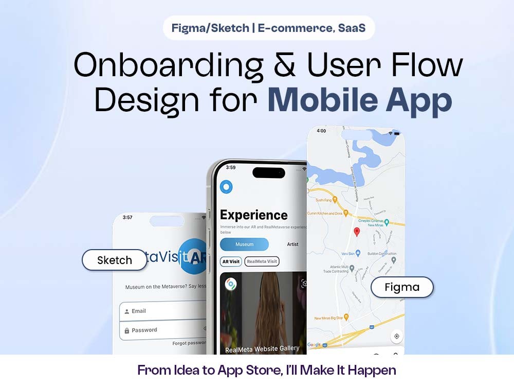 Onboarding & User Flow Design for Mobile App (SaaS, FinTech | Figma ...
