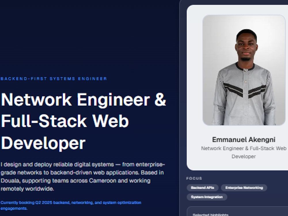 A modern responsive portfolio website with Next and React | Upwork
