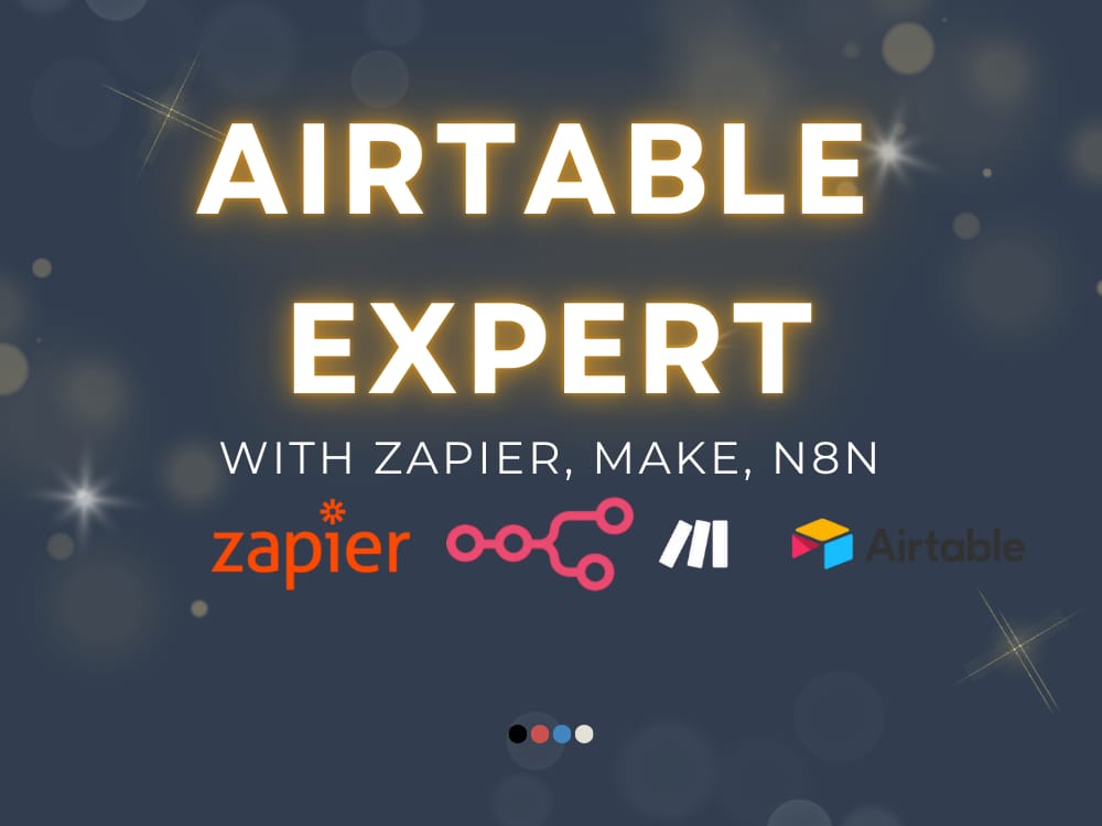 Airtable expert crm n8n make zapier | Upwork