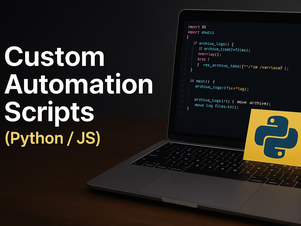 Custom Automation Scripts (Python / JS) | Upwork